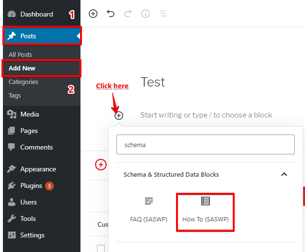 How To Set Up How To” Schema Schema And Structured Data For Wp Documentation